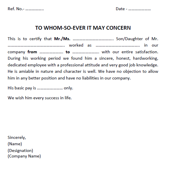 Formidable Info About Experience Certificate Letter Format Nanny Resume 